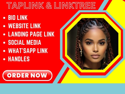 Linktree, taplink landing page for your store, business and social ...