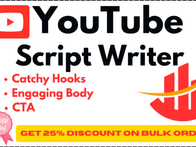Original and engaging YouTube video script | Upwork