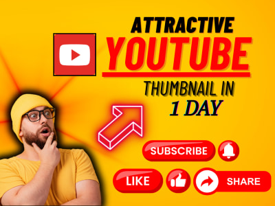 Attractive and eye-catching thumbnail design in 1 day. | Upwork
