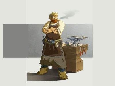 2d character design, reference sheet base on your requirement | Upwork