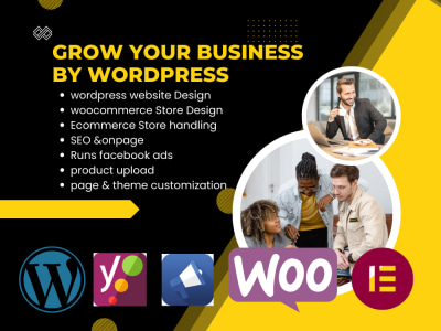 Clean & modren wordpress website|woocommerce store| elementor |online shop | Upwork