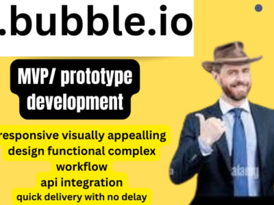 Developed professional web app ,mobile app with bubble io | Upwork