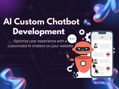 Custom AI chatbot for your website | Upwork