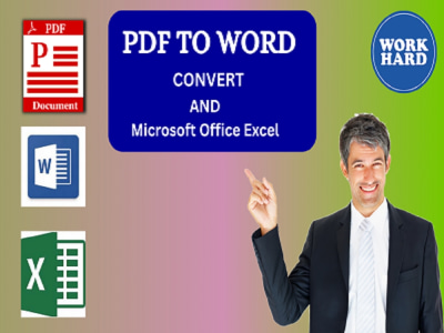 PDF TO Word Convert and Any company services | Upwork