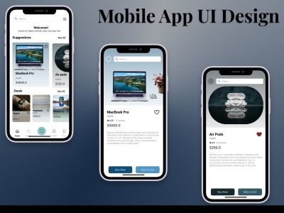 A Mobile app UI designs for your businesses and products | Upwork