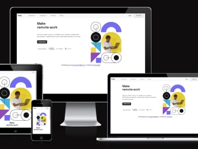 Responsive landing page and full-stack website development. | Upwork