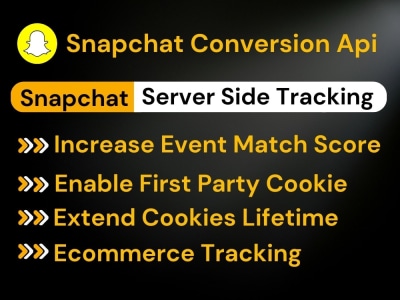 Snapchat conversion api setup with google tag manager GTM | Upwork
