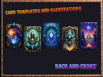 Card game designs and illustrations for your game. | Upwork