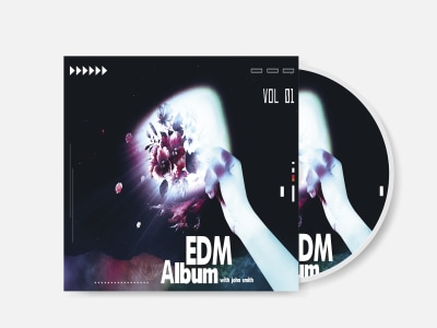 Edm music album cover | Upwork