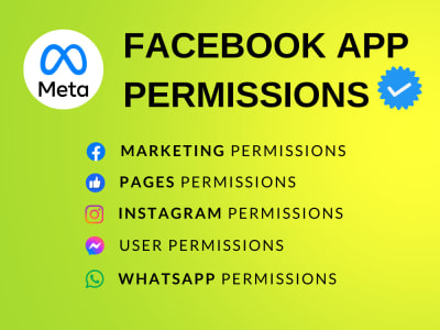 Facebook App Permission Review & Approval | Upwork