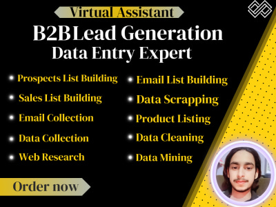"Specialist in B2B Lead Generation & Data Entry | Upwork