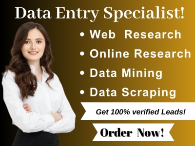 Data entry specialist,Web Research,Online Research, Data Mining | Upwork