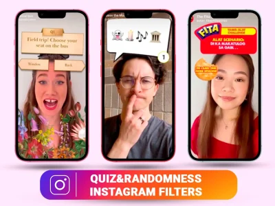 High-quality AR Quiz&Randomness Filter for Instagram/Facebook | Upwork