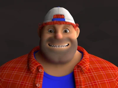 A 3d character design, modelling, rigging and animation | Upwork