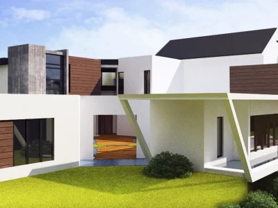 Complete architectural drawing for permit and construction document set ...