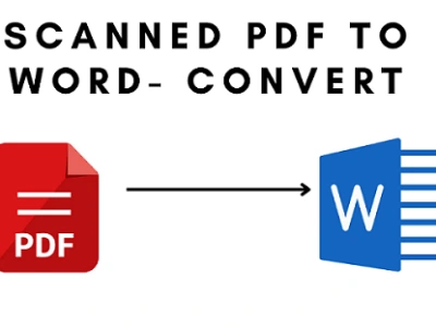 Scanned PDF Converted to Editable MS Word Document | Upwork