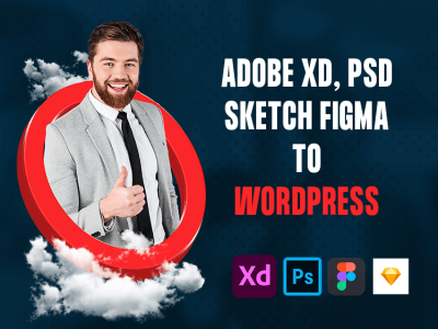 Adobe XD, PSD, Html, Sketch, Figma to WordPress website using elementor Pro | Upwork