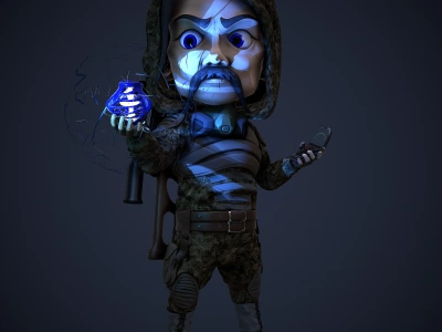 Stylized 3D character model | Upwork