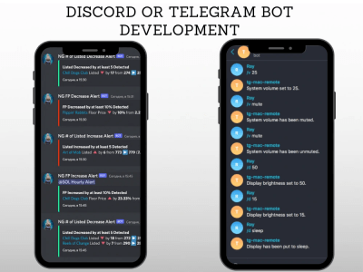 A high-quality discord bot | telegram bot for your business/personal ...