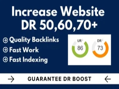 Increase Moz DA Ahrefs DR domain rating 50+ permanently | Upwork