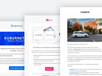 A custom, pixel perfect email template | Upwork