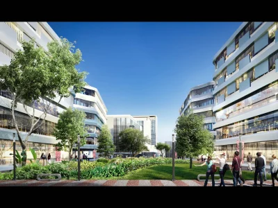 A stunning urban environment 3d rendering | Upwork
