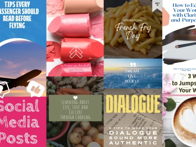 Creative, unique and engaging social media posts. | Upwork