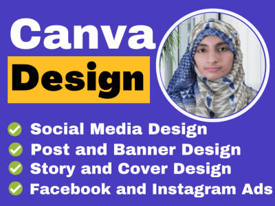 Canva design, social media design, linkedIn ads, post, banner design | Upwork
