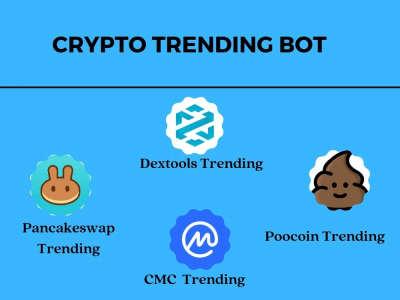 Dextools Bot, CMC Trending, CG, Pinksale,Dextools Trend, Trending Bot ...