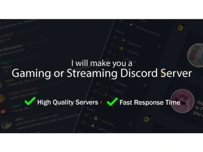 A professional Discord server in 24 hours | Upwork