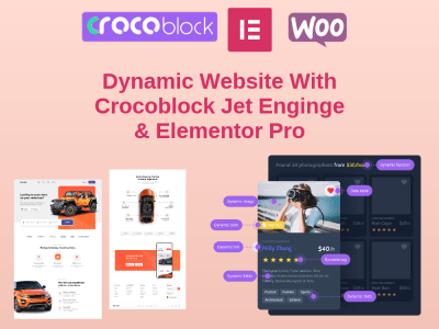 Custom dynamic wordpress website with crocoblock jetengine | Upwork