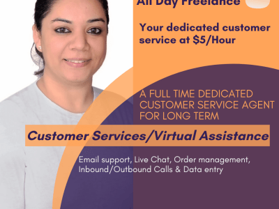 A Full time dedicated Customer Service agent for long term | Upwork