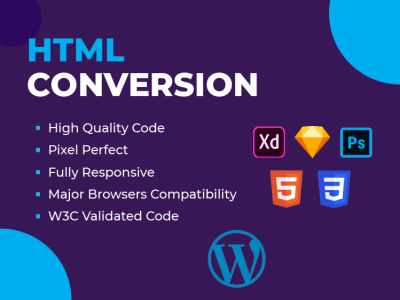 PSD | Adobe XD | FIGMA to Website Responsive HTML CSS Bootstrap | Upwork