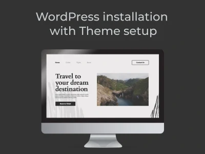 WordPress installation with Theme setup | Upwork