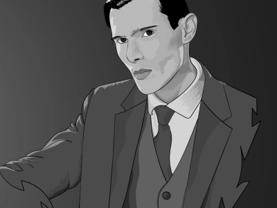Vector art in black and white from your references | Upwork