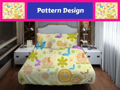 Seamless flora pattern design for print | Upwork