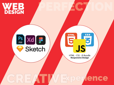 Figma , PSD , XD , Sketch to Responsive Website with HTML, CSS, Bootstrap | Upwork