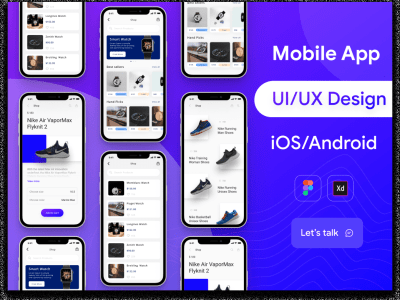 A Custom UI & UX Design for Your Mobile App | Figma Design | UX/UI ...