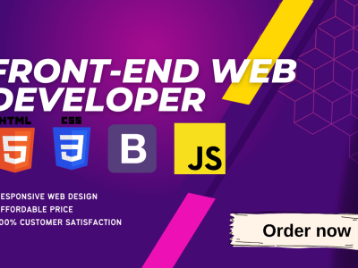 A reponsive portfolio website made with HTML CSS and JS | Upwork