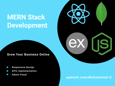 Full Stack Web Developer-Mern Stack-MongoDB-Node JS-Express JS-Redux JS | Upwork