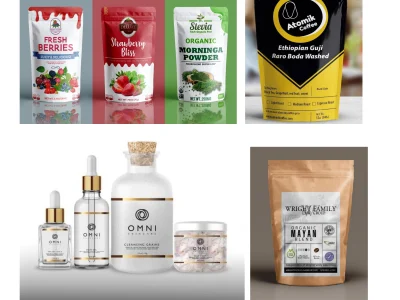 Pouch/Bag Packaging & Label design for your product. | Upwork