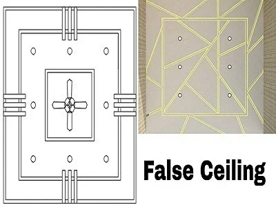 Modern 2D and 3D Ceiling Design | Upwork