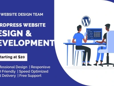 Professional responsive WordPress website within short time | Upwork