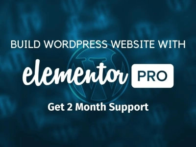 Responsive WordPress Website Using Elementor Pro According To Your Need | Upwork