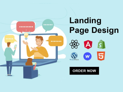 LandingPage in HTML| React| Angular| WordPress| Shopify| Webflow |WIX | Upwork