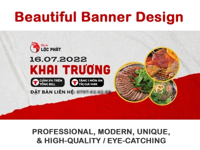 An impressive banner designed for your business | Upwork