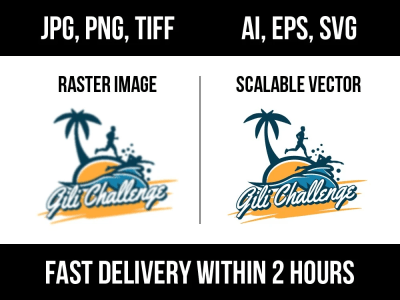 Vectorize file, fix, edit or any image turn into vector | Upwork