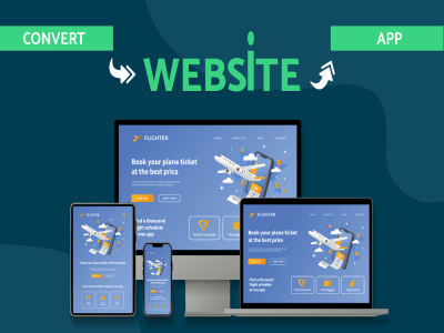 Converted website to a fully functional android webview app | Upwork