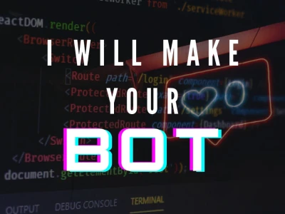 A bot on any channel | Upwork