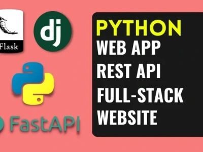 A web application in python flask,django, fastapi|Web Application/Rest ...
